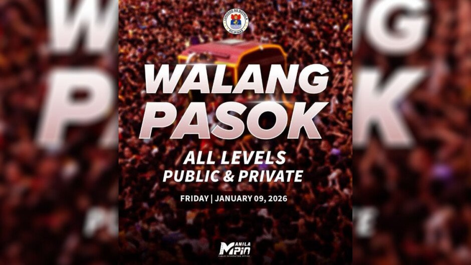 Klase sa lungsod ng Maynila suspendido sa Jan. 9; pagpapatupad ng ...